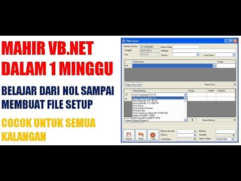 Tutorial vb net dan mysql bab 1 membuat database tabel dan relasi - YouTube