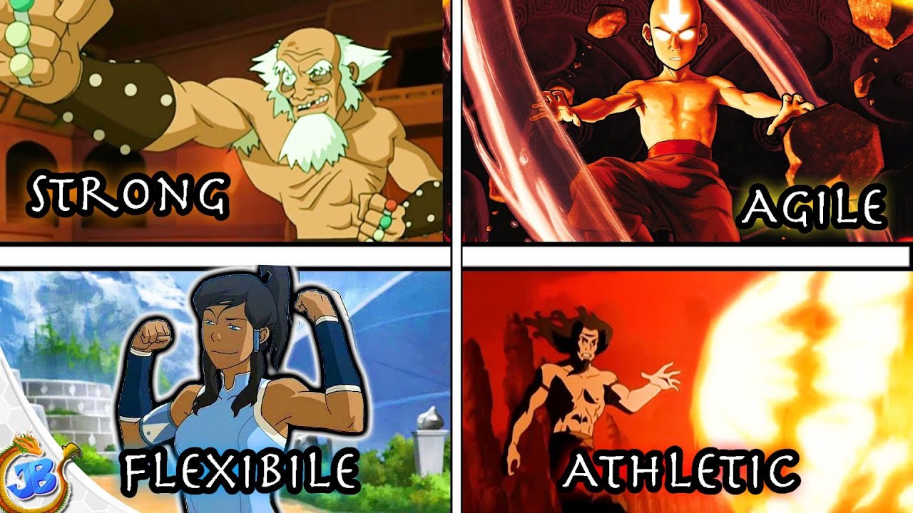 Why Bending Elements Builds Different Body Types In Avatar - YouTube