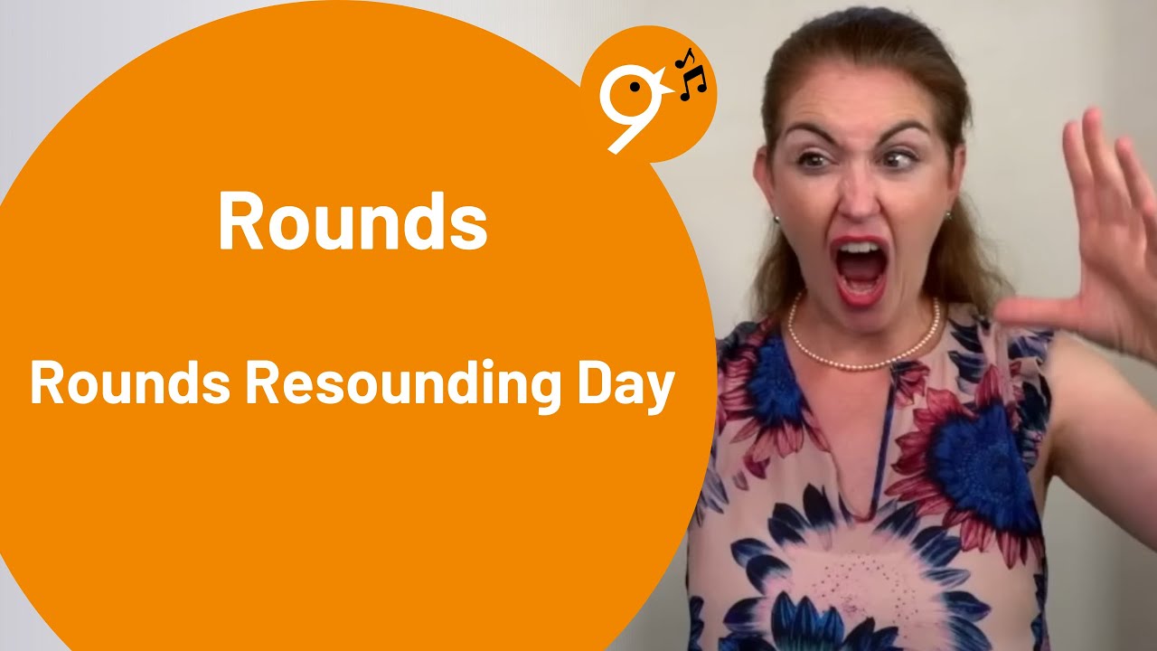 Einsingen um 9 (1.8.25) mit Julia, Rounds Resounding Day - YouTube