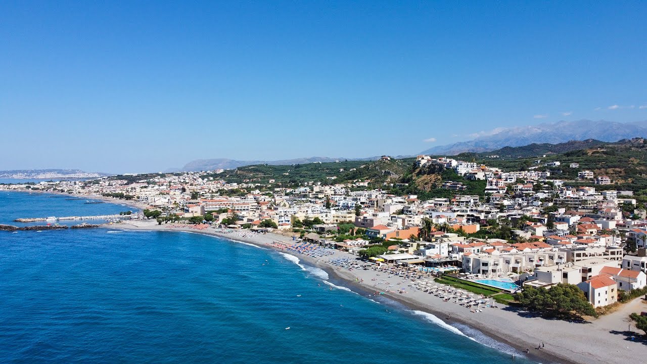 Platanias - nice resort and beach | Crete - YouTube