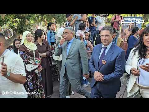 أمزازي يفتتح قرية الكرنفال ضمن فعاليات \