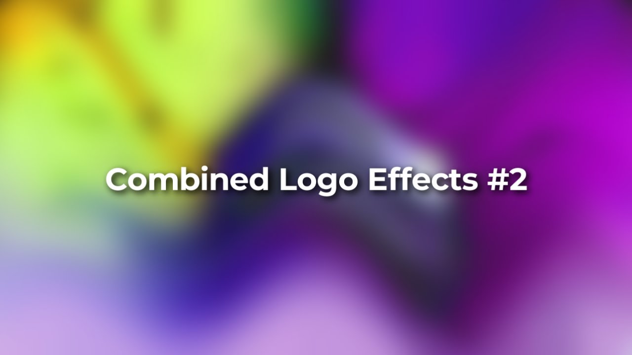 Combined Logo Effects #2 - YouTube