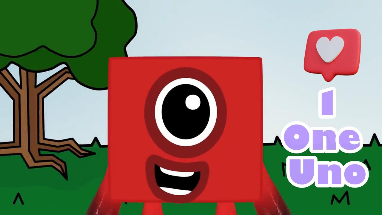 NUMBERBLOCKS 1-30 Inspired Animations - YouTube
