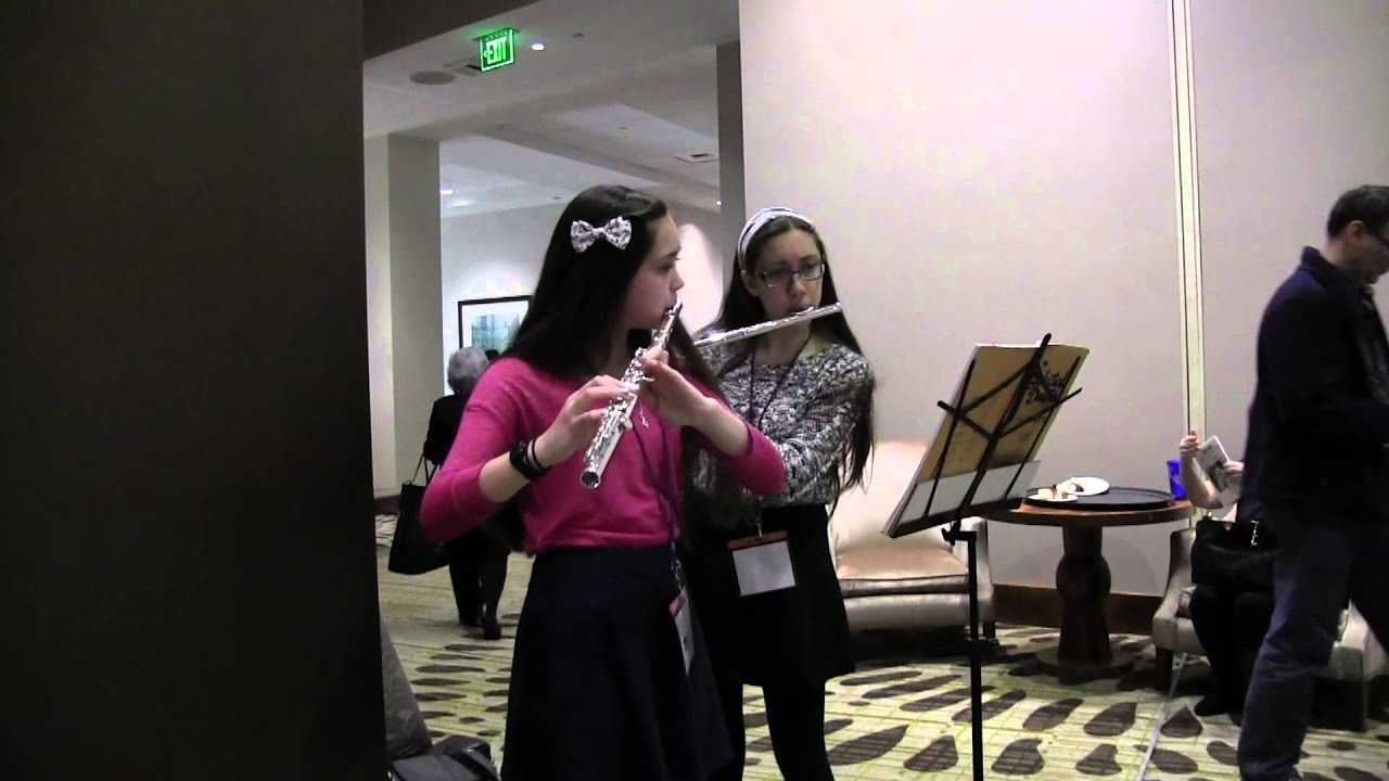 Music Busker Break - Duet Flutists - 2015 68th Annual NW District ...