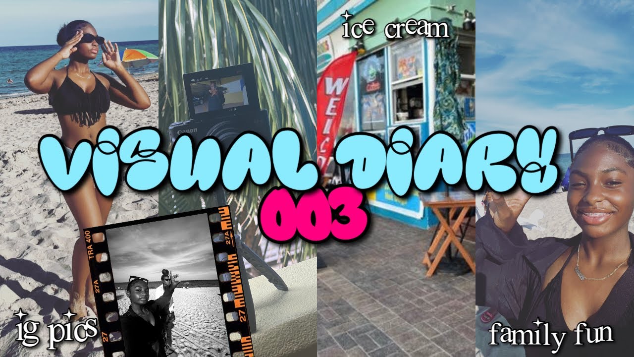 Visual Diary 003| ice cream, ig pics, family fun, and more… - YouTube