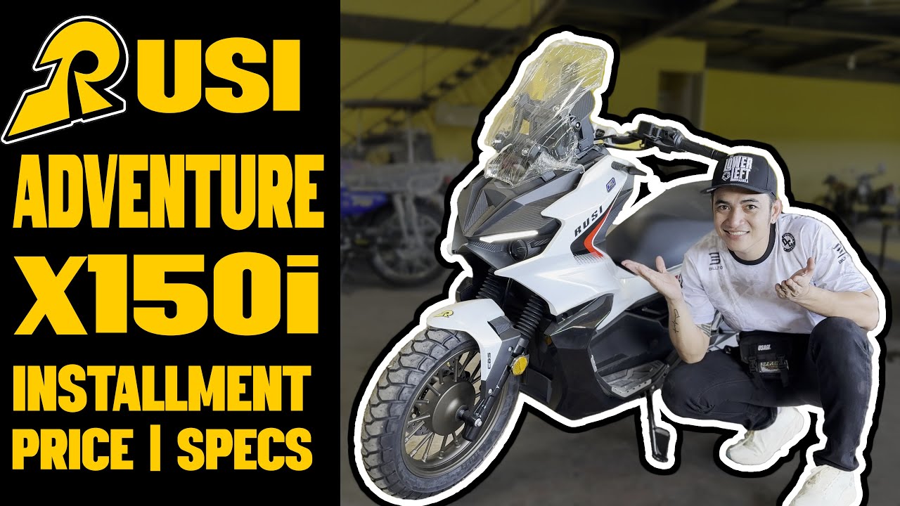 RUSI ADVENTURE X 150i | INSTALLMENT PRICE | SPECS - YouTube