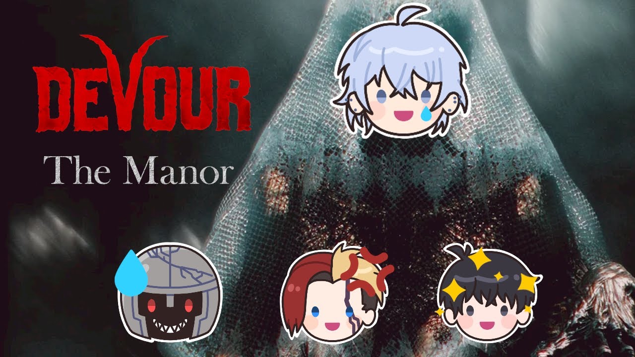 Vtubers explore Devour's NEW MAP (The Mansion) - YouTube