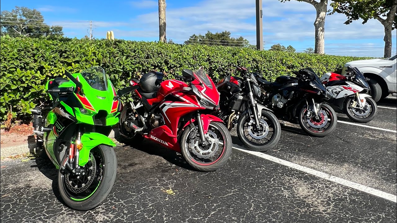 Liter Bikes Tear Up Backroads In Florida! | Spirited Riding - YouTube
