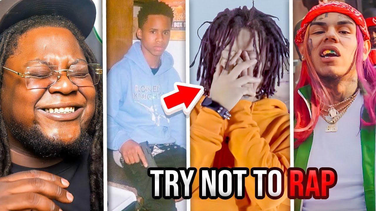 SO MANY CLASSICS!! TRY NOT TO RAP CHALLENGE REACTION! - YouTube