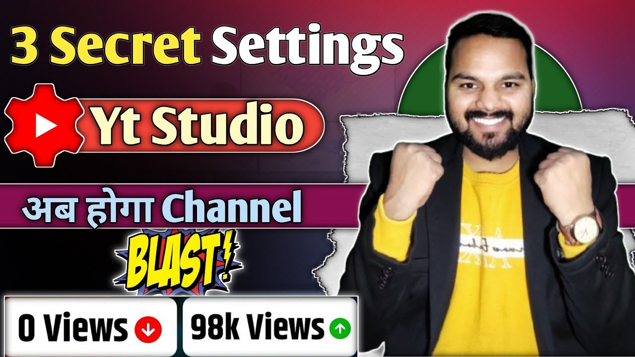 3 Important Yt Studio Setting Channel Hoga 💥💣Blast || Yt Studio Setting ...