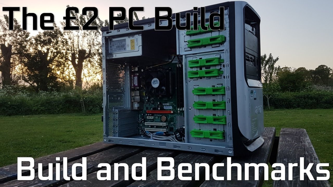 The £2 PC Build // Cleaning, Construction, and Comprehensive "Cleaning ...