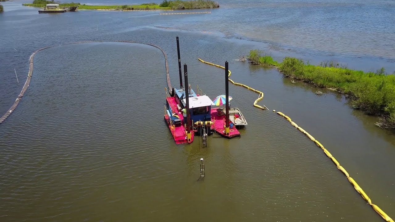 Mims Dredge Material Management Area - YouTube