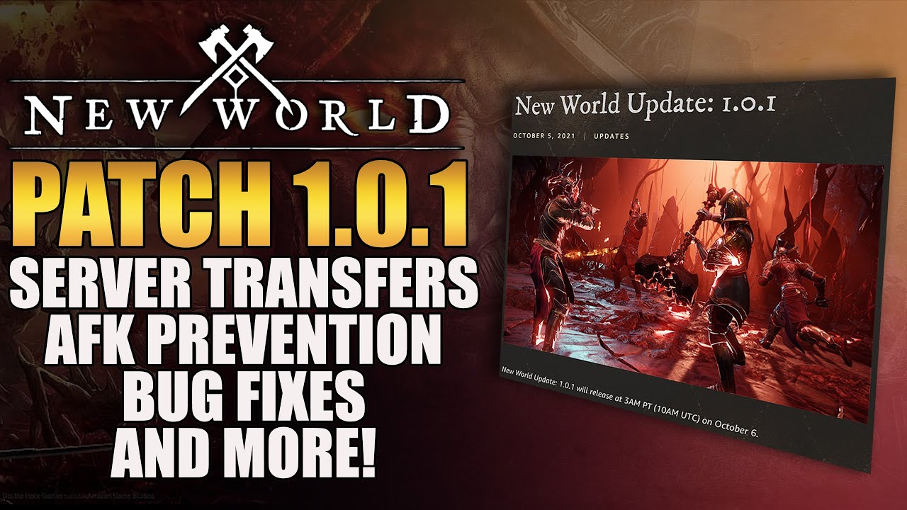 New World: Patch Notes 6/10/21 - YouTube