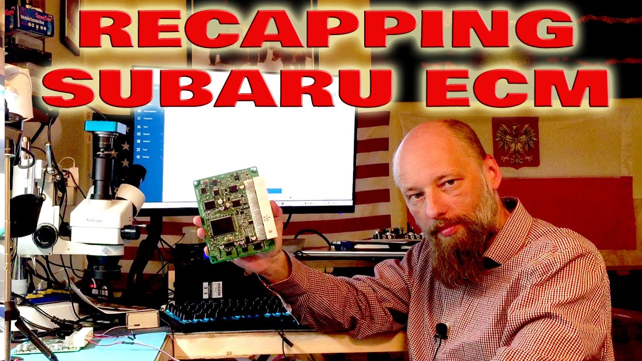 Subaru ECM Repair for Aaron [OH] | Recapping and IC608 replacement ...