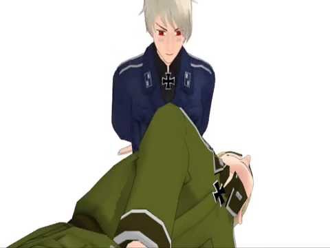 (MMD) Hetalia: Germany's knee - YouTube