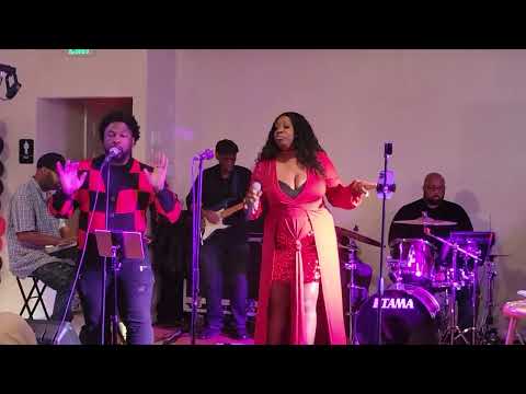 Shuga Shang singing "Diamond" at GP Promotions' Wine Down Wednesdays ...