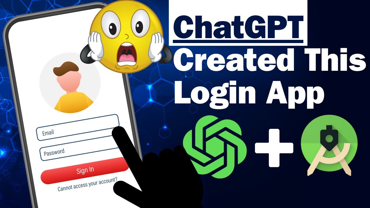 ChatGPT created a Login App using Android Studio - YouTube