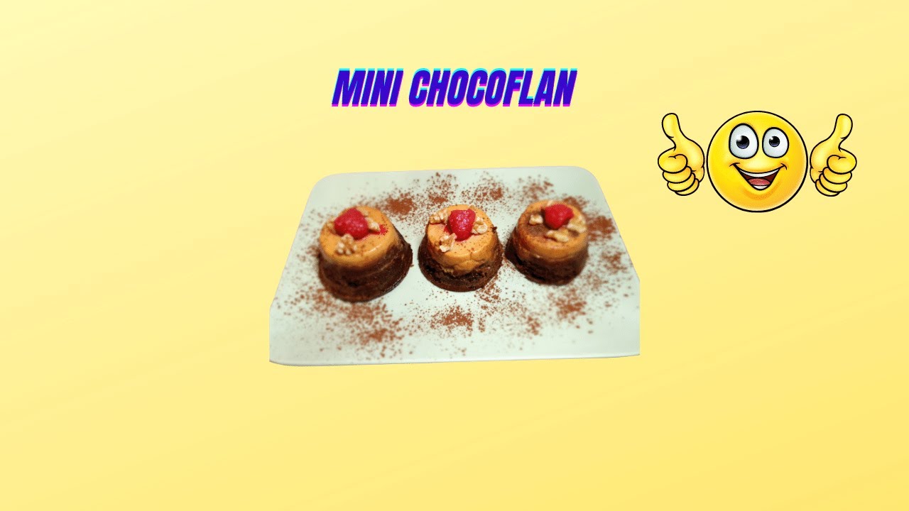 MINI CHOCOFLAN CON DULCE DE LECHE - YouTube