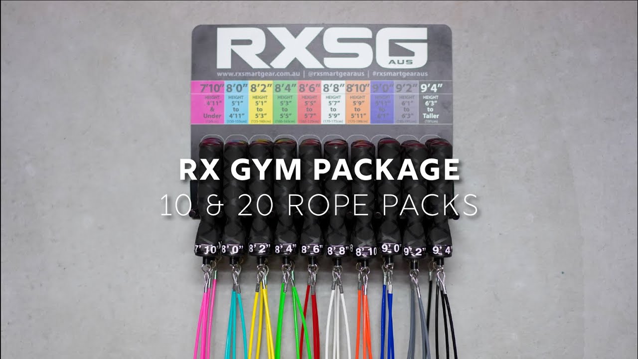 Rx Gym Package | Rx Smart Gear Australia - YouTube