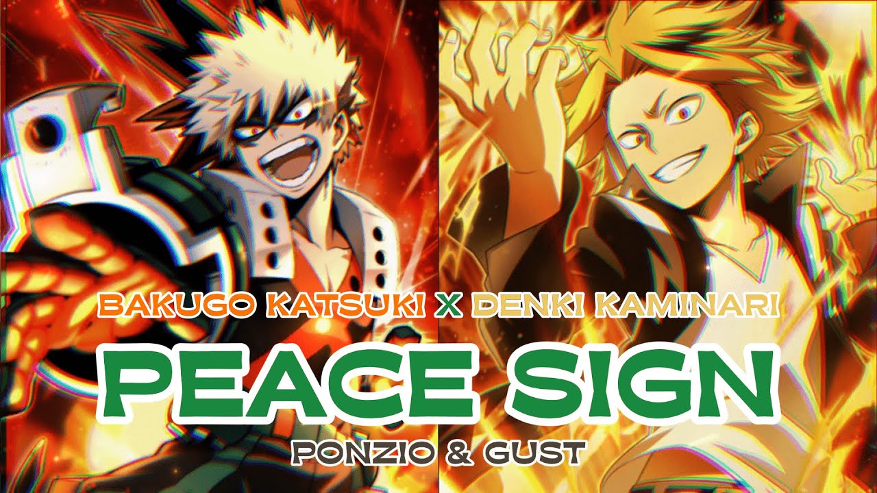 PEACE SIGN COVER ESPAÑOL BAKUGO & KAMINARI VERSION FEAT PONZIO - YouTube