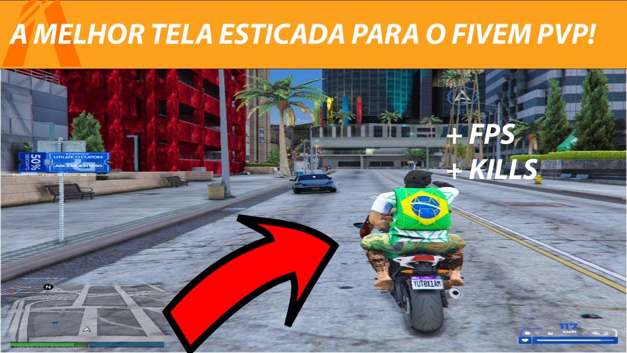 A MELHOR TELA ESTICADA/RES PARA O FIVEM! (+FPS) 👀 - YouTube