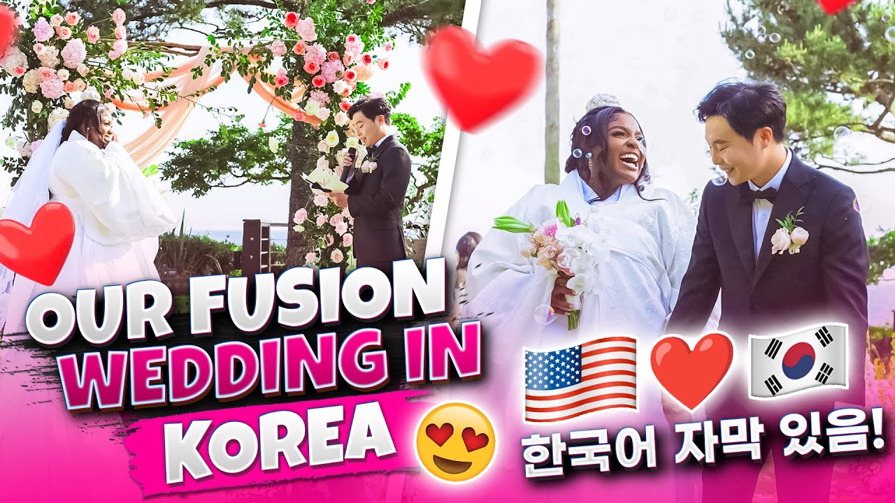 A Fusion of Love: Fusion Wedding in Korea (Korean and American Wedding ...