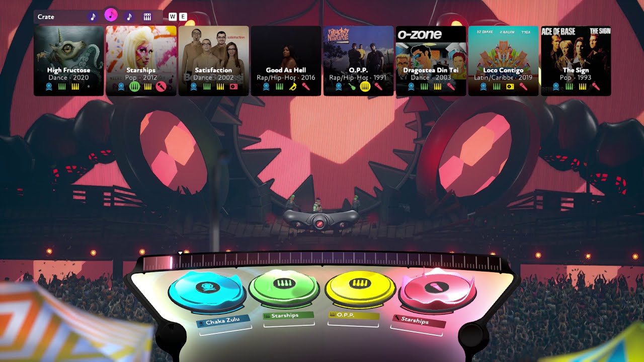 My first FUSER mix, focused around Nicki Minaj's "Starship" and O-Zone ...