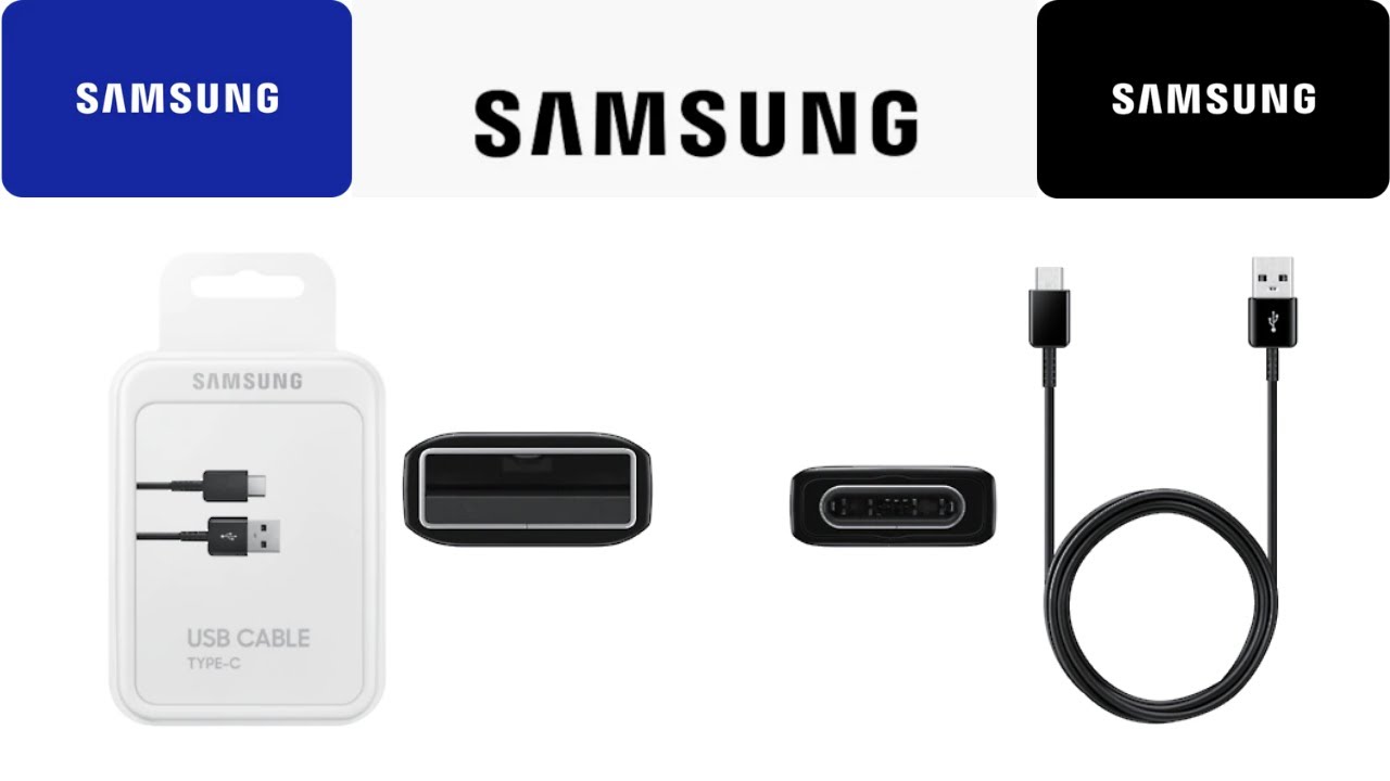 Samsung USB Type A to Type C Cable Unboxing and First Impressions - YouTube