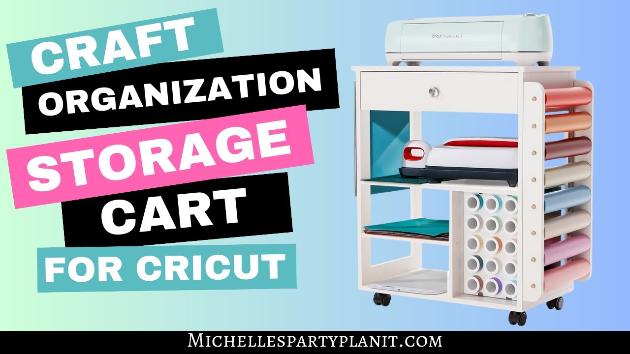 Craft Cart Review - CRAFIT Organization Storage Cart - YouTube