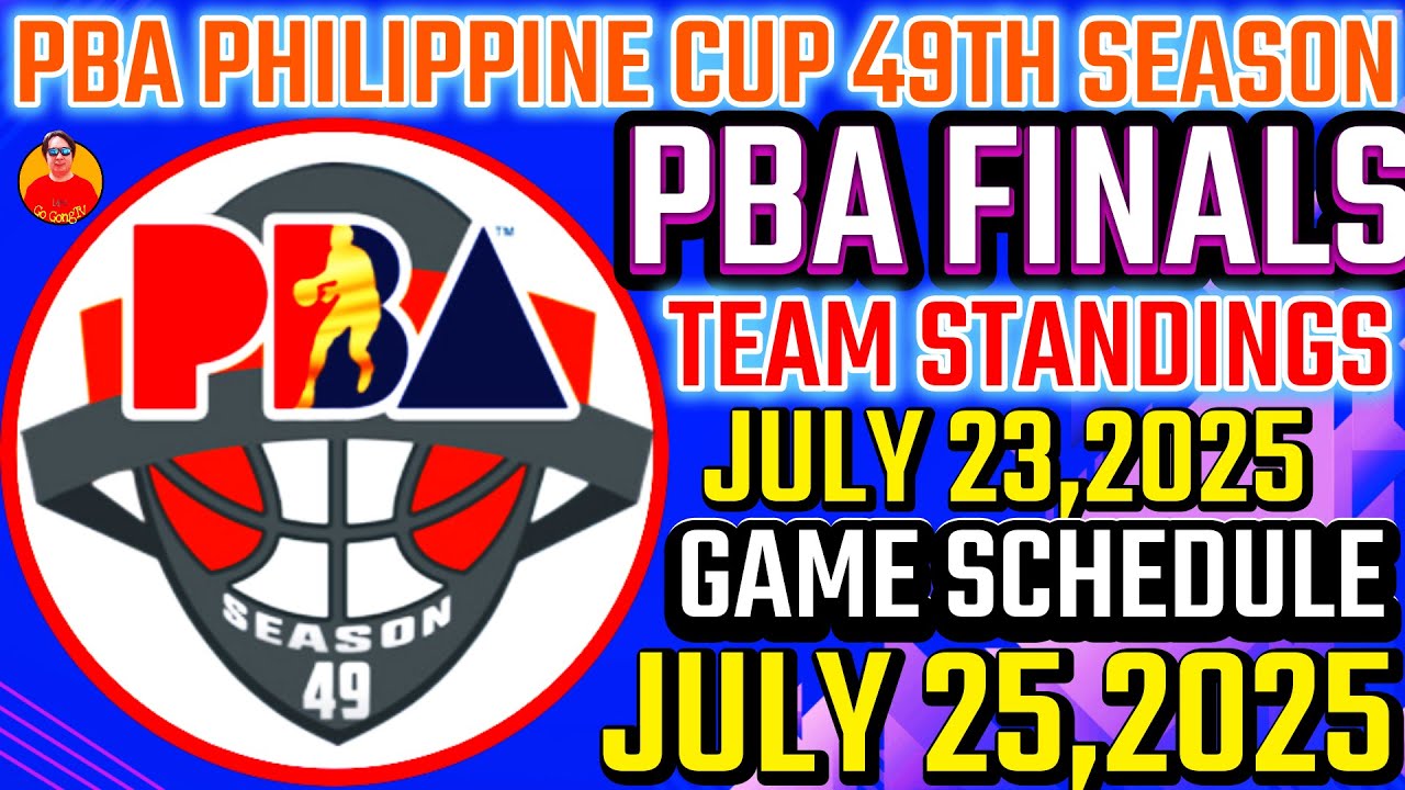 PBA BOXSCORE|PBA FINALS TEAM STANDINGS JULY 23,2025|PBA GAME RESULT|PBA ...
