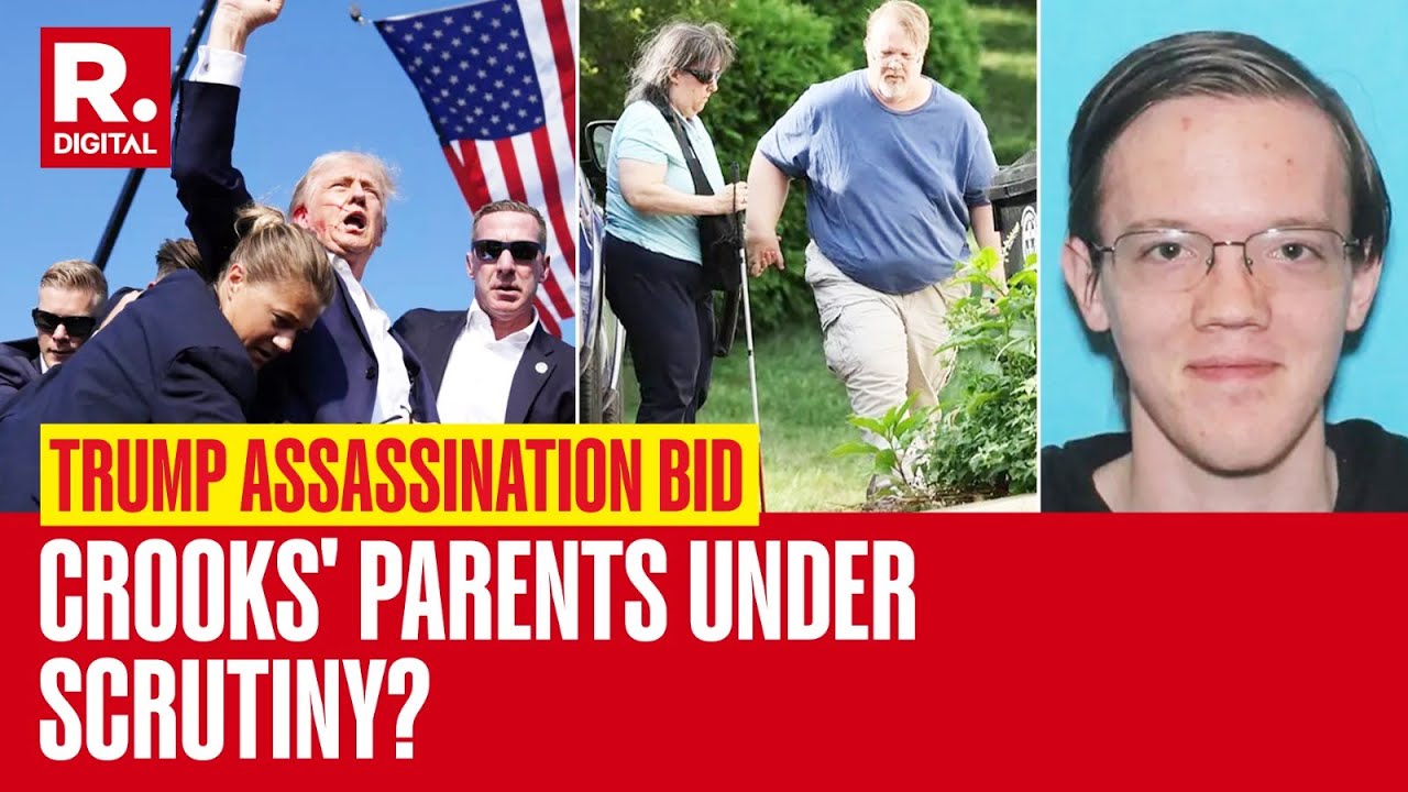 Trump Shooter Thomas Crooks' Parents Unlikely To Face Criminal Charges ...