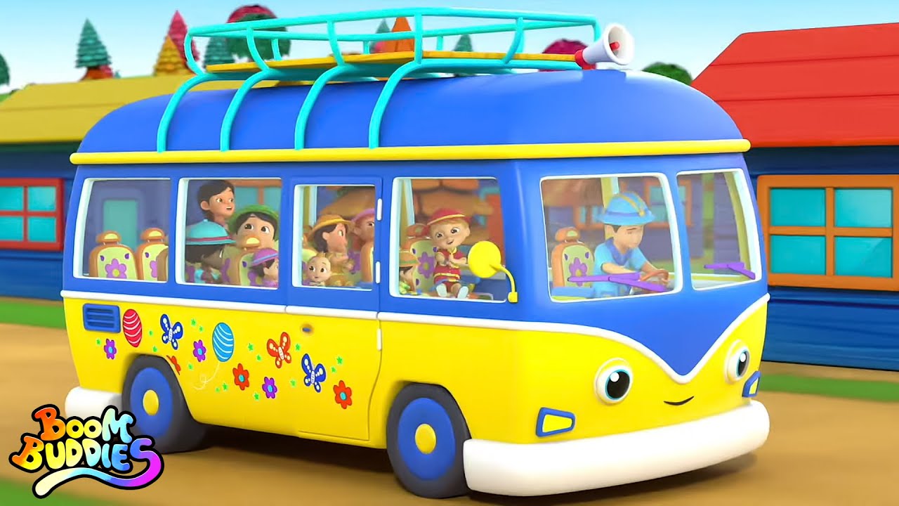 Boom buddies Roda Di Bus Lagu Animasi + Lebih Banyak Lagi Video 3D ...