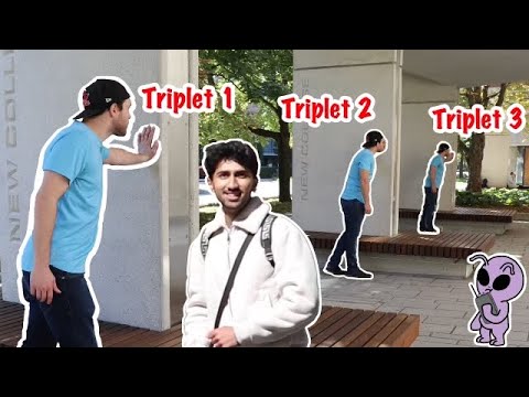 Creepy Triplet Deja Vu Prank!