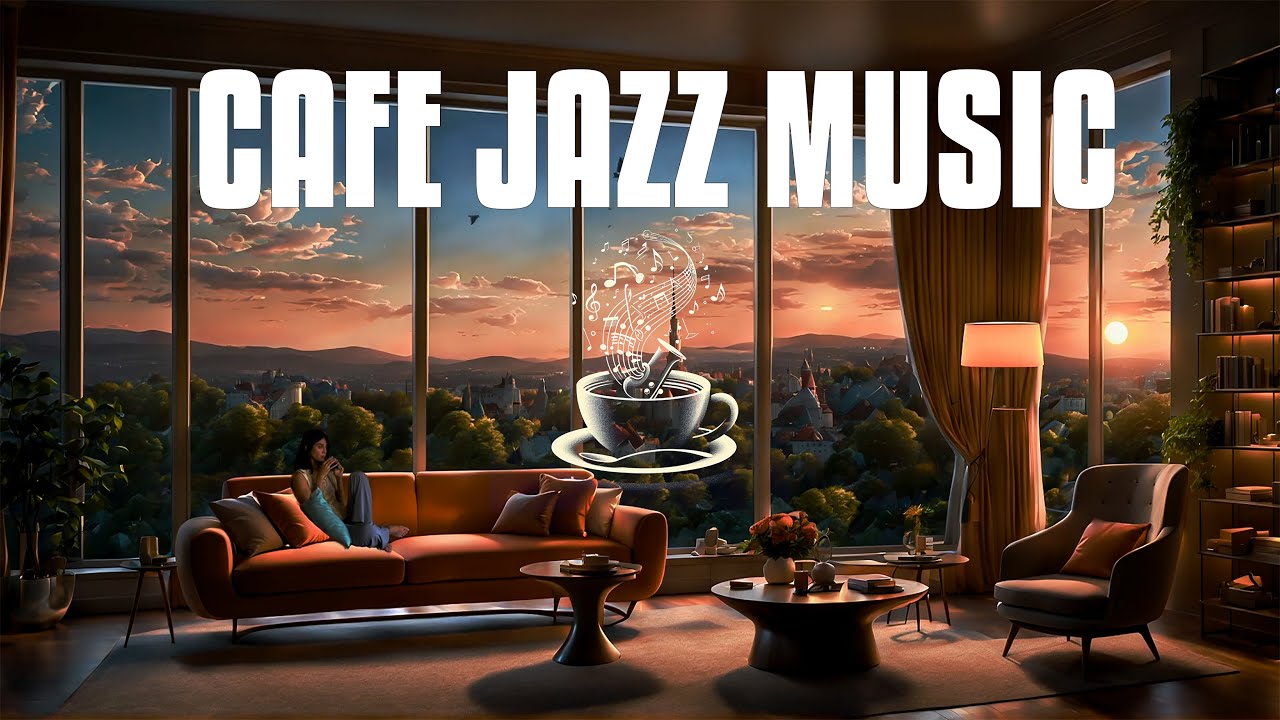 Enjoy Jazz Music ☕ And Appreciate The New Day In A Modern Room ☕ ...