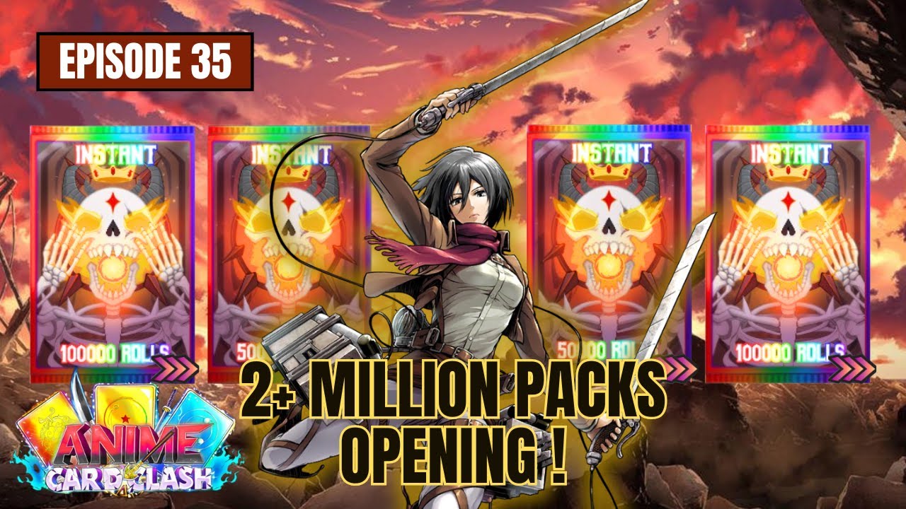MY BEST Pack Opening in Anime Card Clash!? – INSANE Pulls!! - YouTube