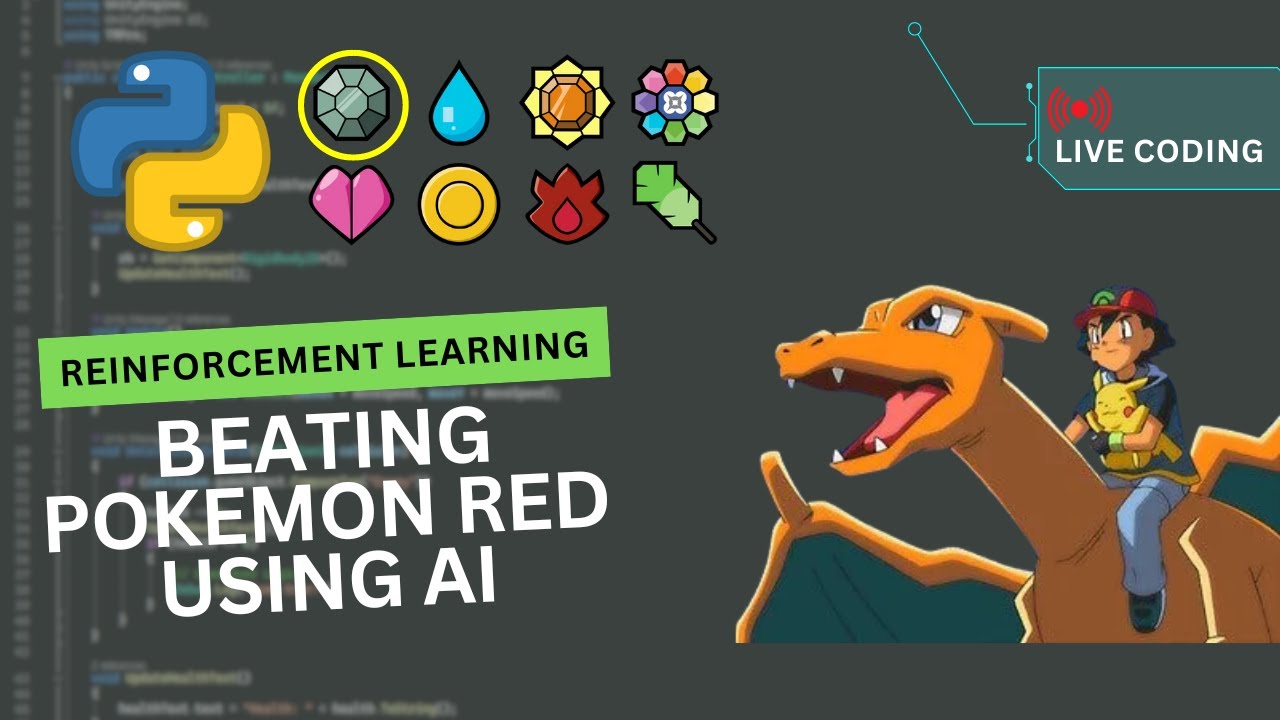 Can We Build an AI to Beat Pokémon Red? Live Coding & Reinforcement ...