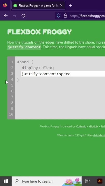 Css Froggy Part 4 Css Frontend Cssbattle Cssfroggy Youtube 4210