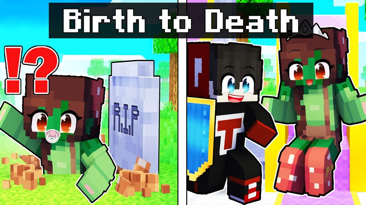 BIRTH to DEATH of a ZOMBIE QUEEN in Minecraft! ( Tagalog ) - YouTube