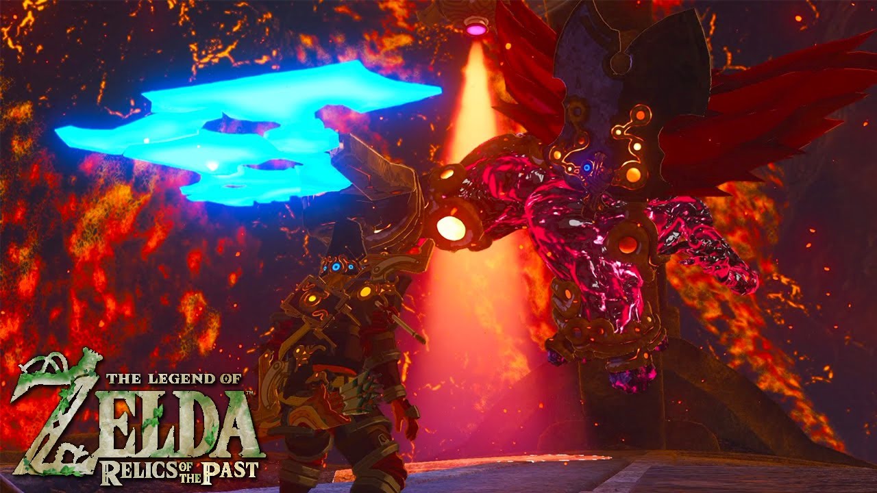 FIREBLIGHT GANON: BotW Relics of the Past - YouTube