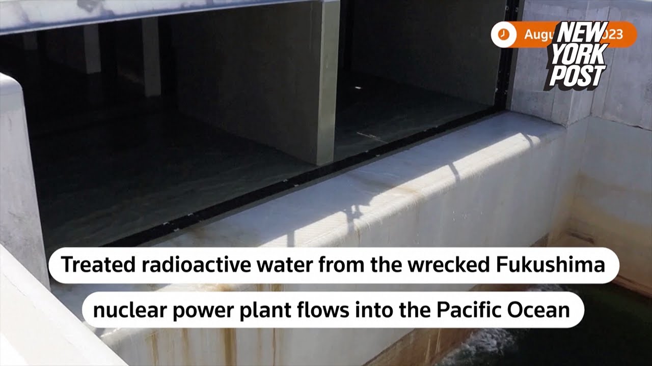 Japan releases treated Fukushima radioactive water into Pacific Ocean ...