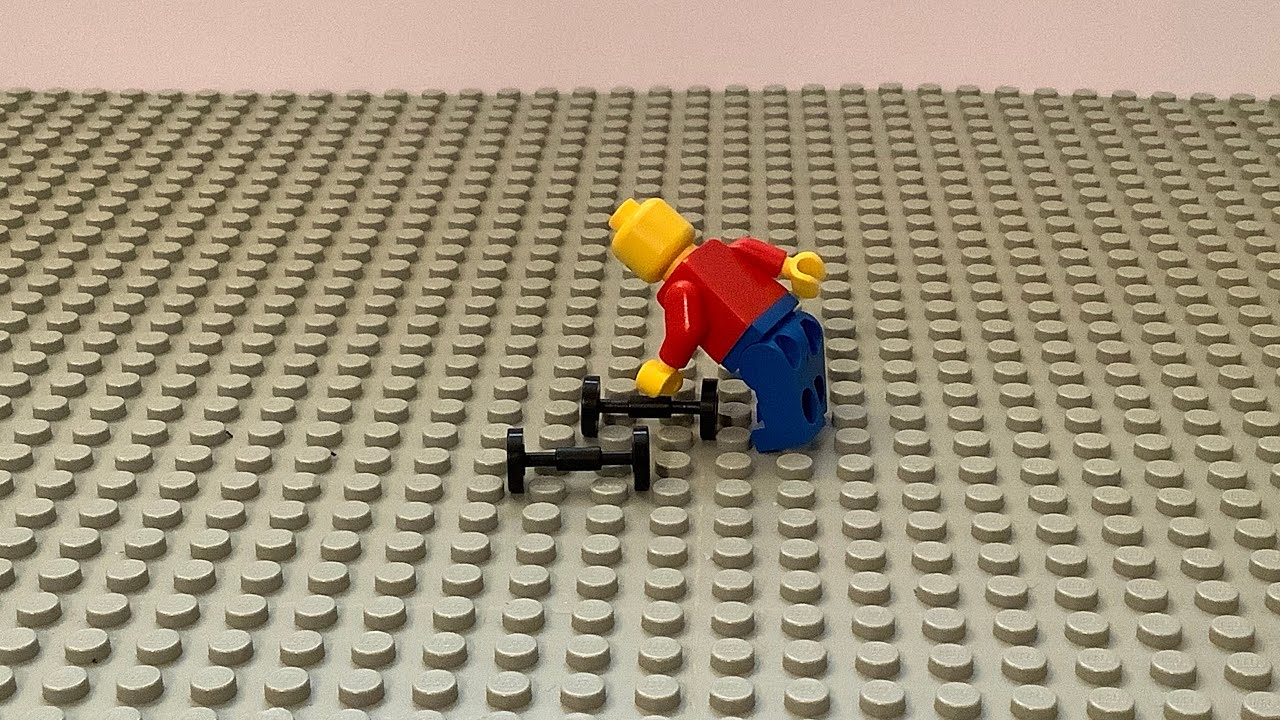 Lego man is just very weak (#yha500 contest) - YouTube
