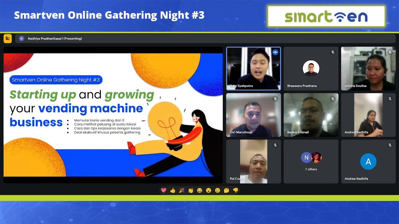 Cara Memulai Bisnis Vending dari 0 - Smartven Online Gathering Night 3 - YouTube