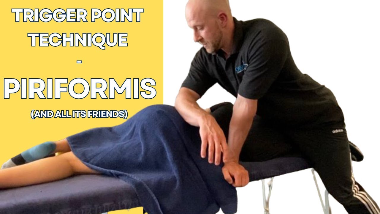 Trigger point technique for glutes - YouTube