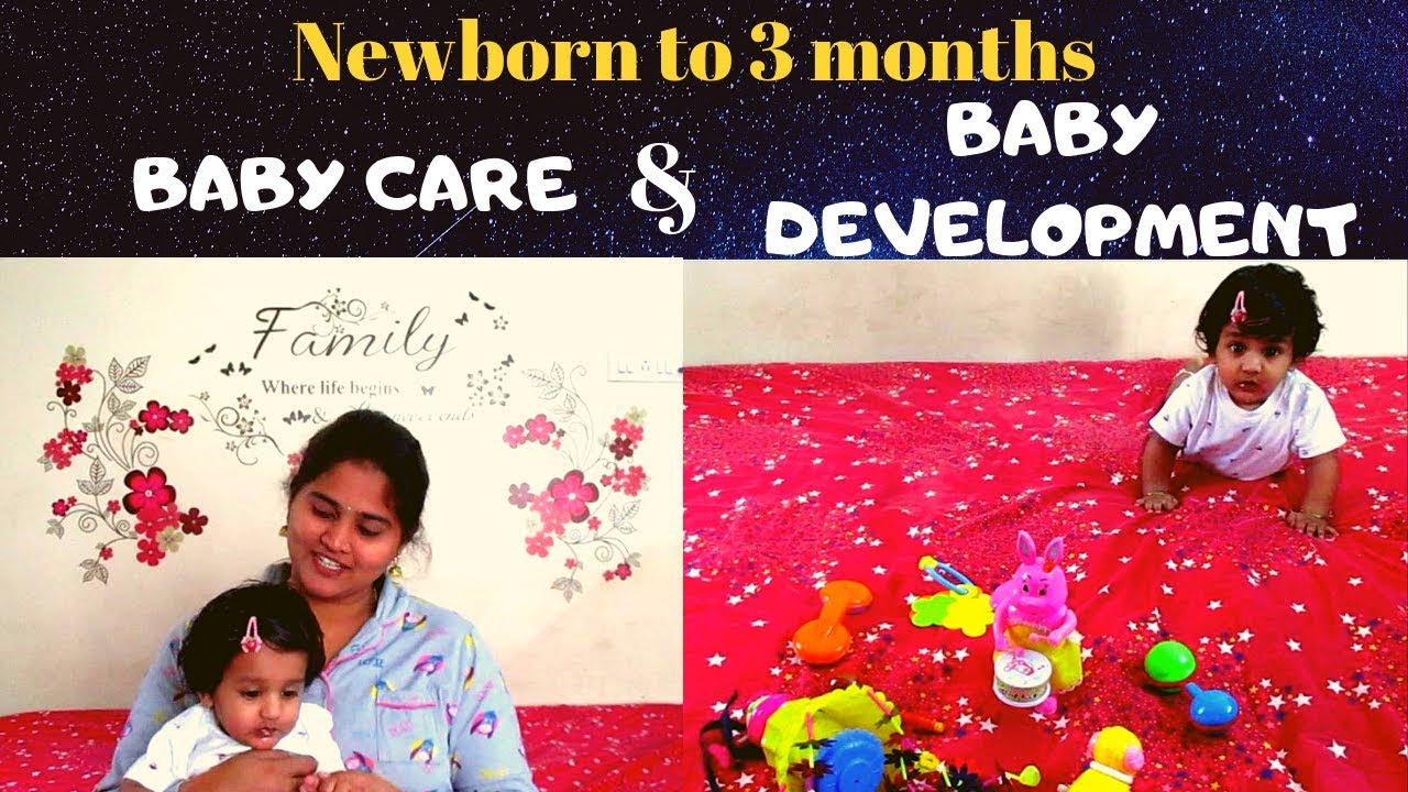 0 to 3 months Baby care & Baby developments |from newborn to 3 months ...