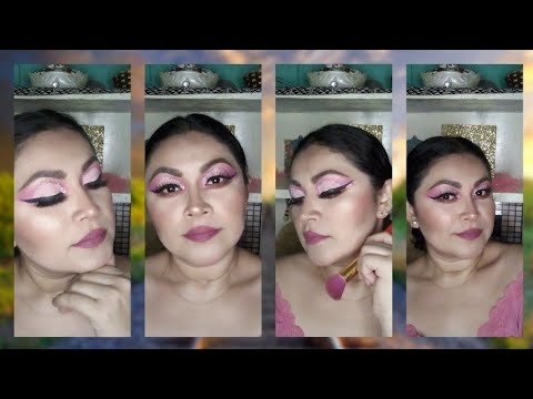 tutorial de maquillaje en tono rosa pastel🌺🌸🌺🌸🌺 - YouTube