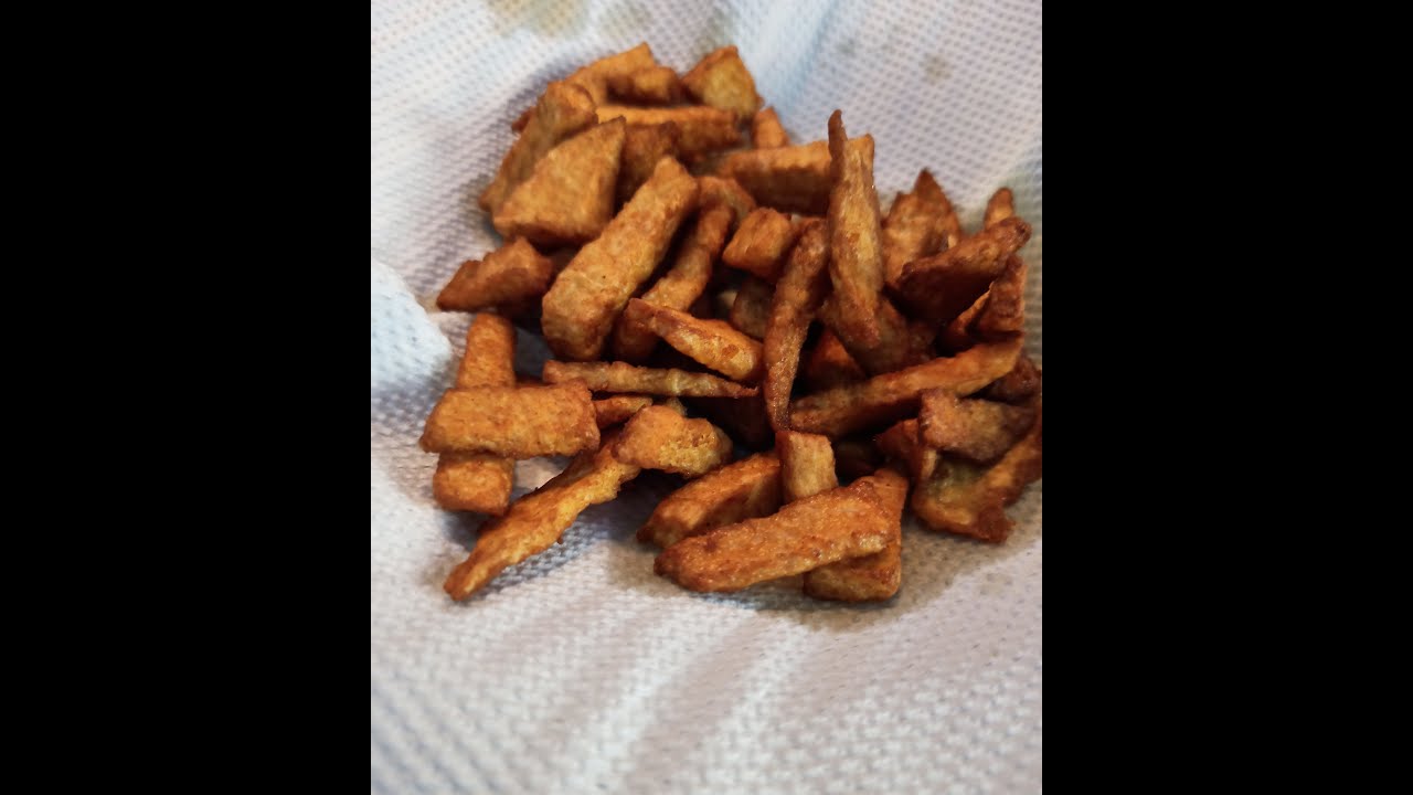 Crispy Yam Fries ( Elephant Foot Yam / Chena ) - crispy fries - similar ...