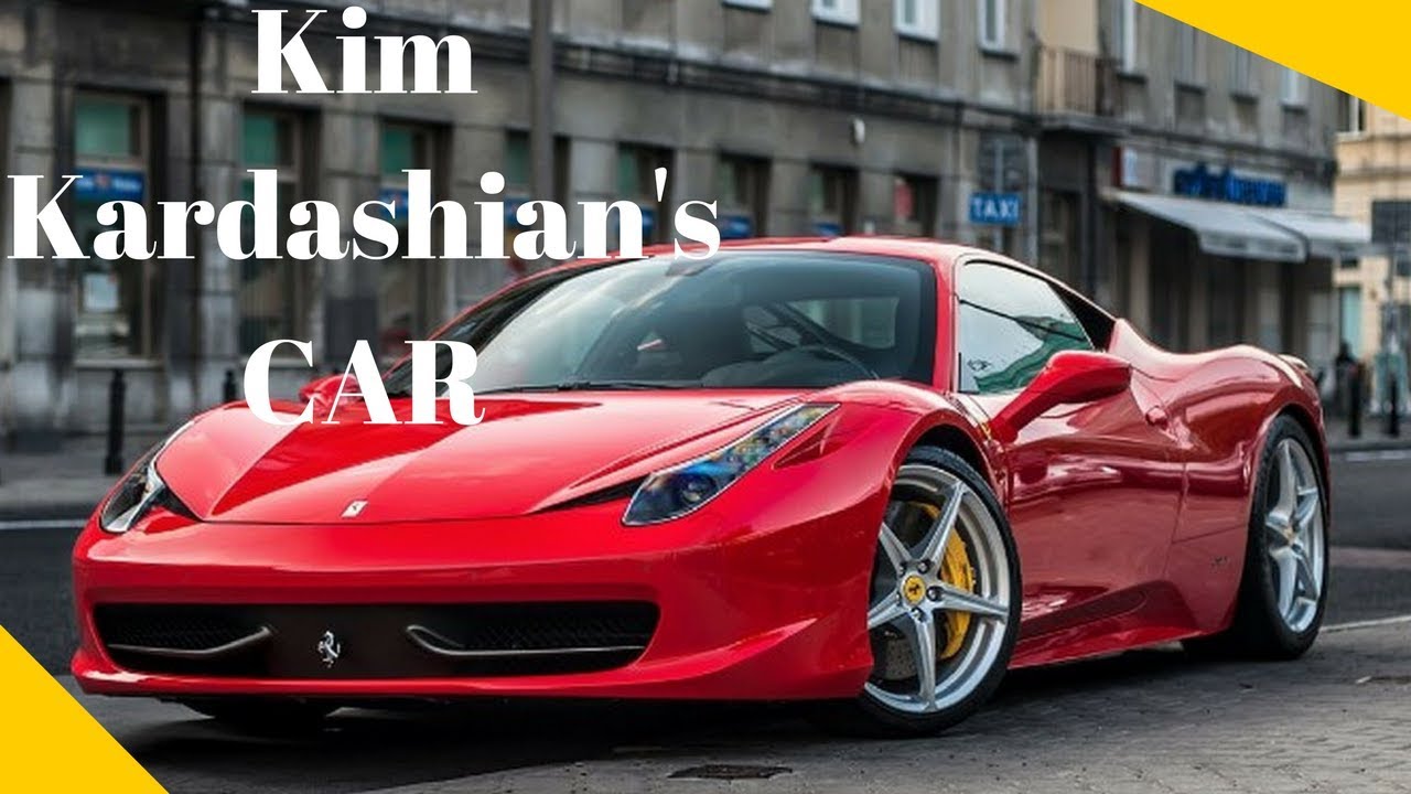 FERRARI 458 ITALIA KIM KARDASHIAN 'S CAR - YouTube