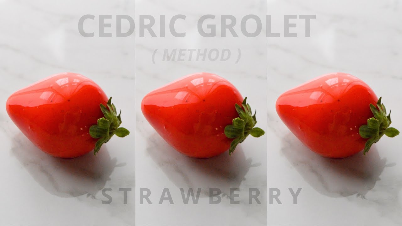 STRAWBERRY (Cedric Grolet method) 🍓 | Denise Castagno | - YouTube