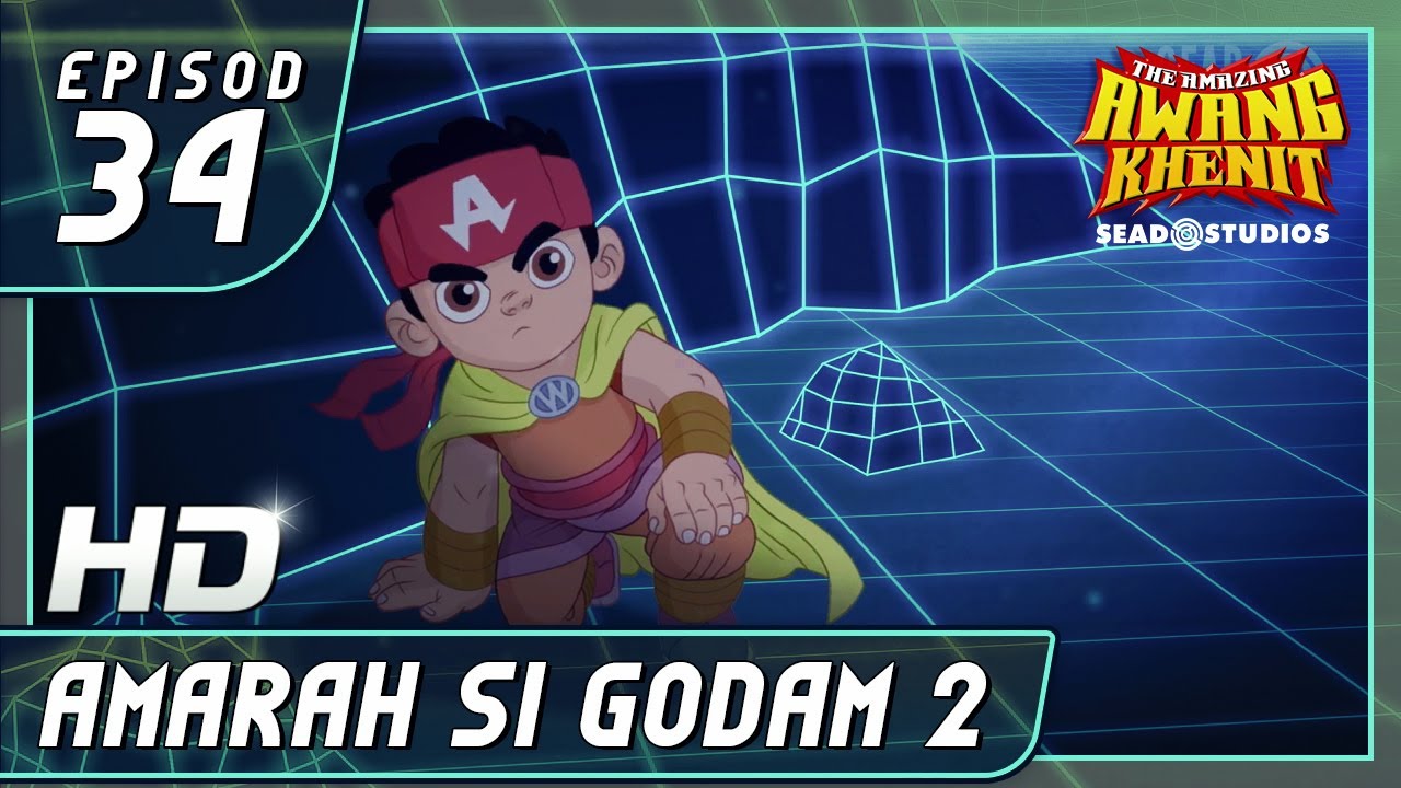 AMAZING AWANG KHENIT - EPI 34 AMARAH SI GODAM 2 [HD] - YouTube