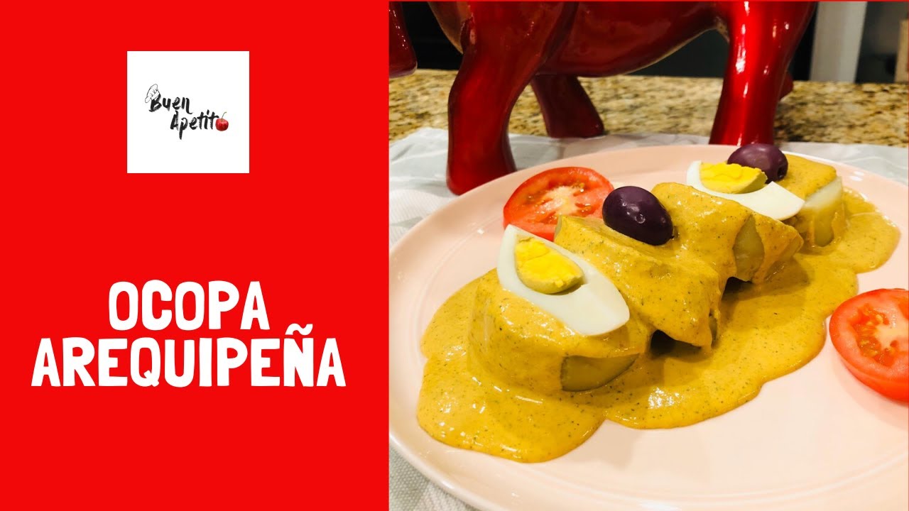 OCOPA AREQUIPEÑA - Recetas Peruanas - Buen Apetito con Susy Llerena ...
